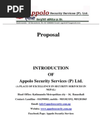 Security Company Profile Sample | PDF | Computers