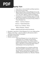 Mga Sinaunang Kabihasnan NG Asya - Handouts | PDF