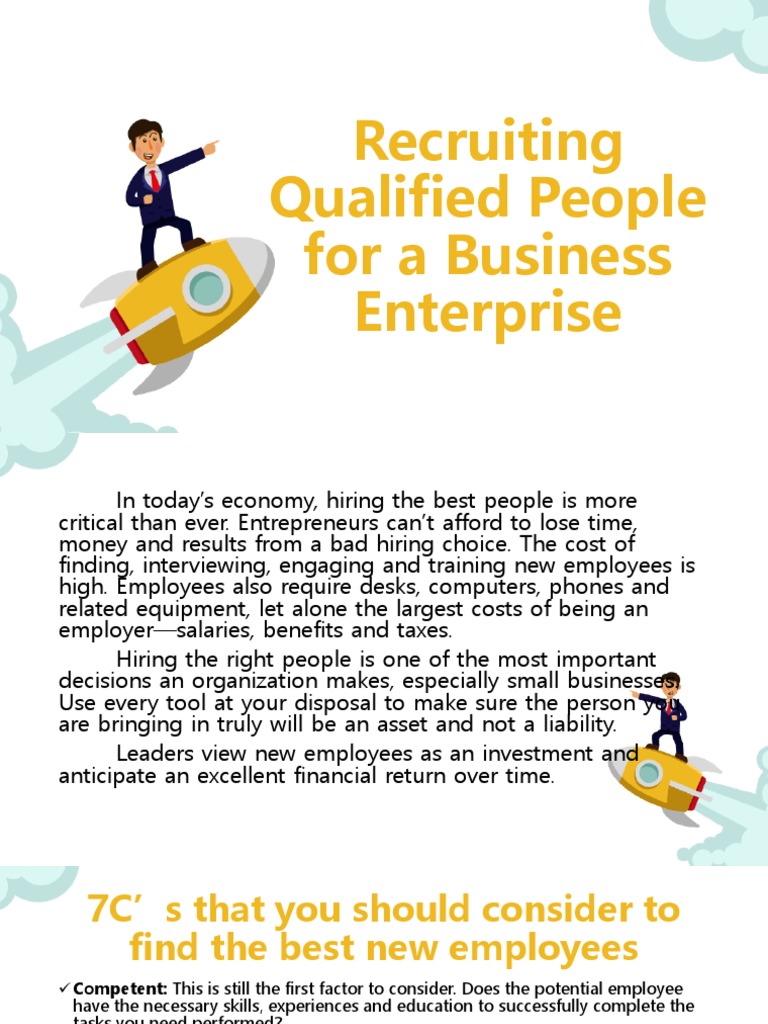 Recruiting Qualified Employees Effectively | PDF | Employment ...