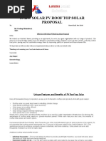 SOLAR PV PLANT Commissioning Forms For PV | PDF | Photovoltaics ...