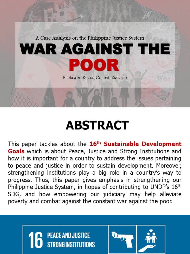 SDG 16 | PDF | Poverty | Poverty & Homelessness