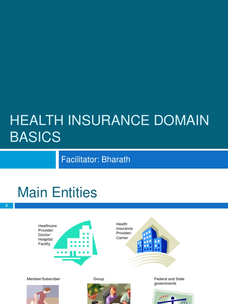 Health Insurance Domain Basics PDF | PDF | Health Savings Account ...