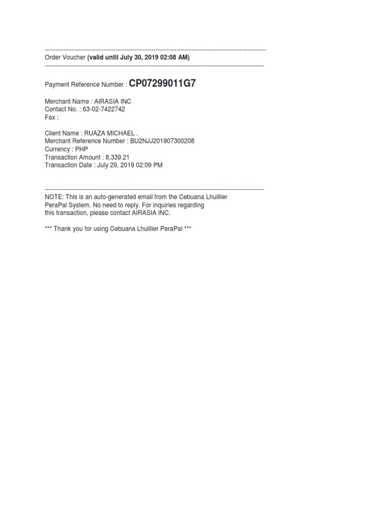 Order Voucher | PDF | Finance & Money Management | Technology & Engineering