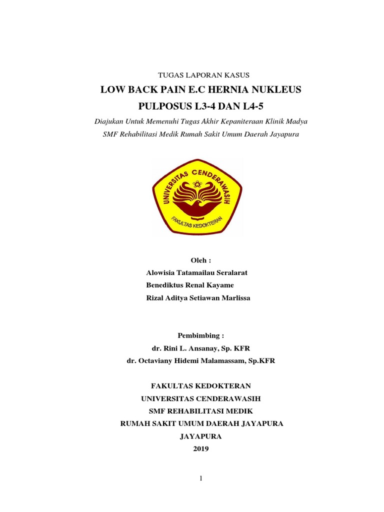 Lapkas LBP Ec HNP | PDF