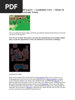 Pokémon Fire Ash Walkthrough | PDF | Pokémon | Nintendo Franchises