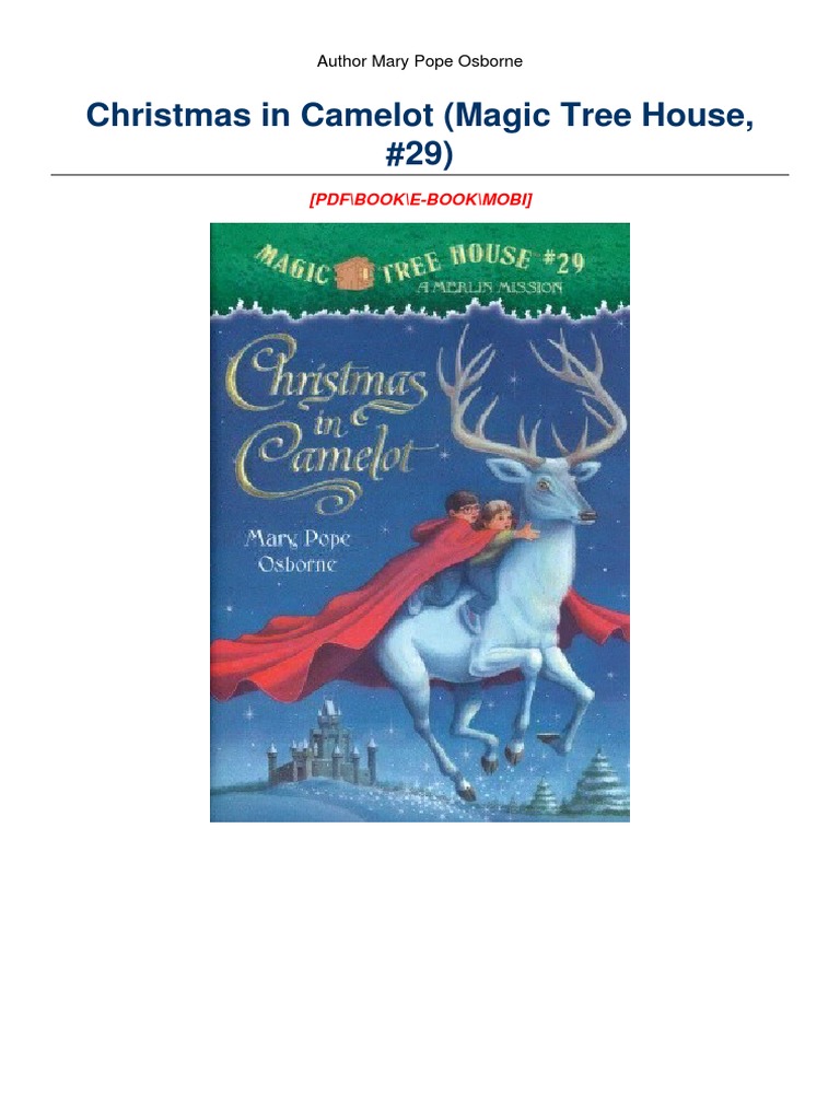 PDF Christmas in Camelot Magic Tree House | PDF