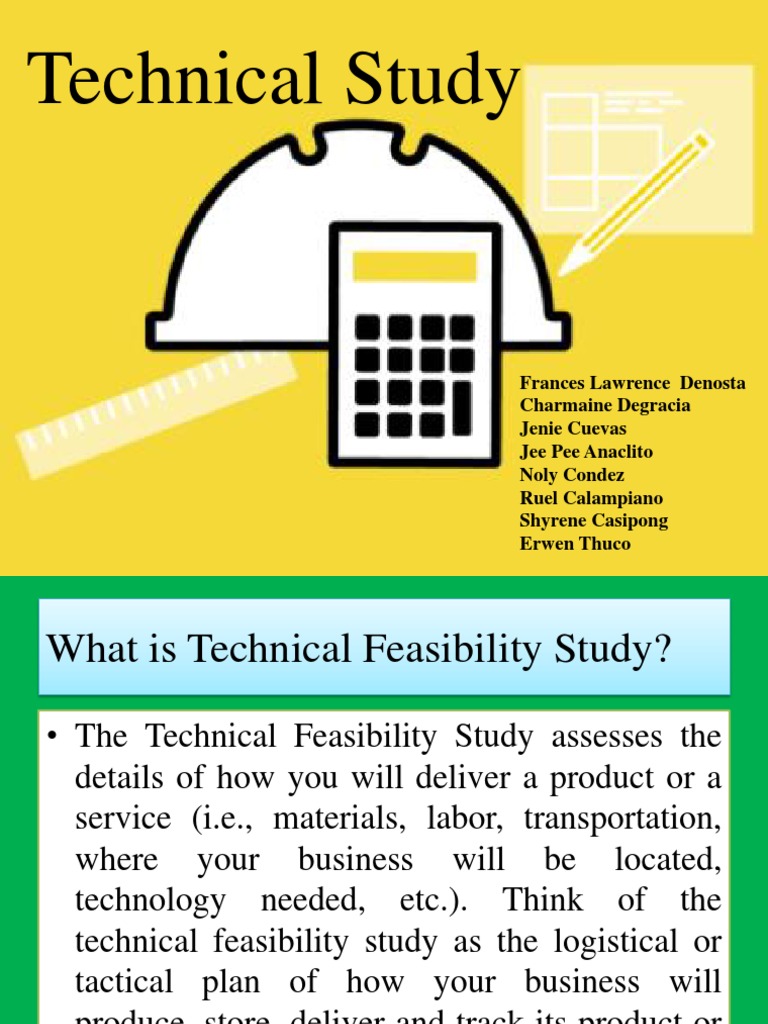 Technical Feasibility | PDF | Labour Economics | Feasibility Study