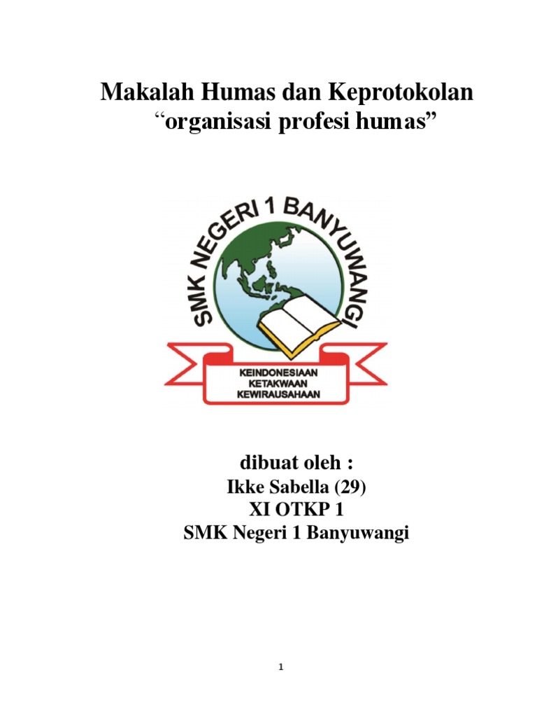Makalah Organisasi Profesi Humas | PDF