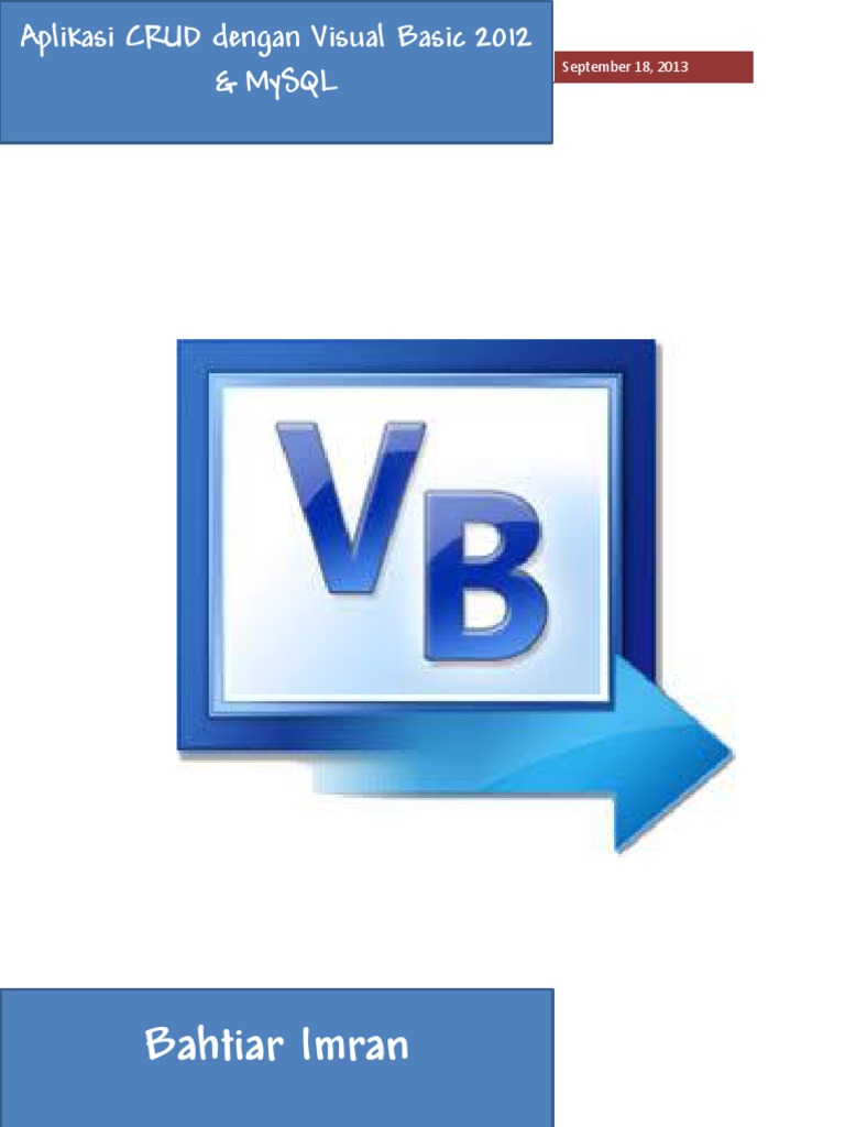 Membuat Aplikasi Crud Visual Basic | PDF | Komputer