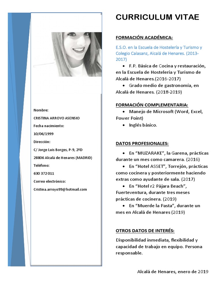 Curriculum Cris | PDF