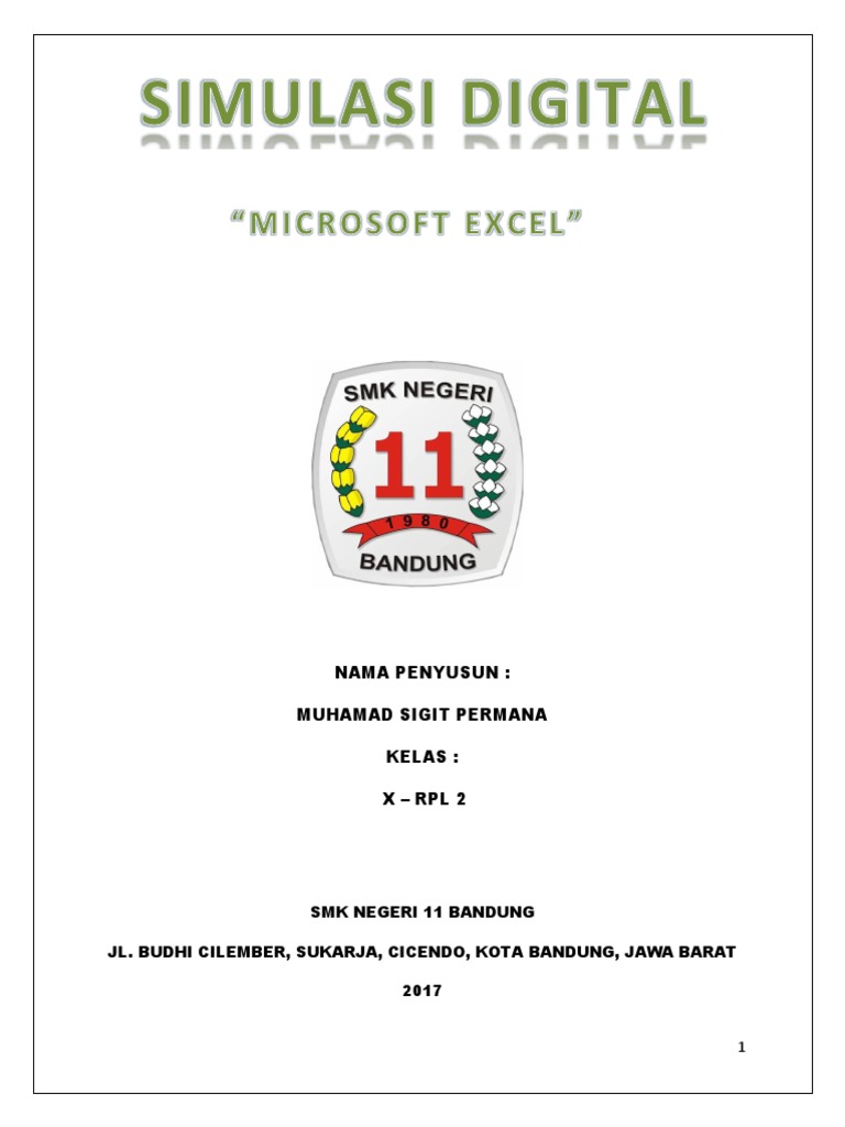 Makalah Microsoft Excel | PDF