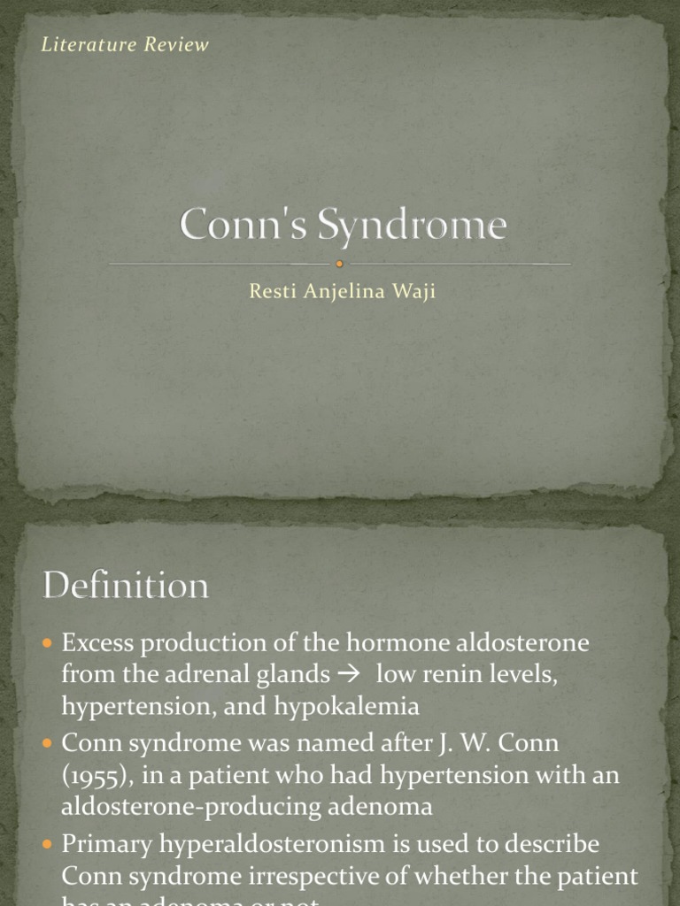 Conn's Syndrome | PDF | Endocrine | Endocrine System