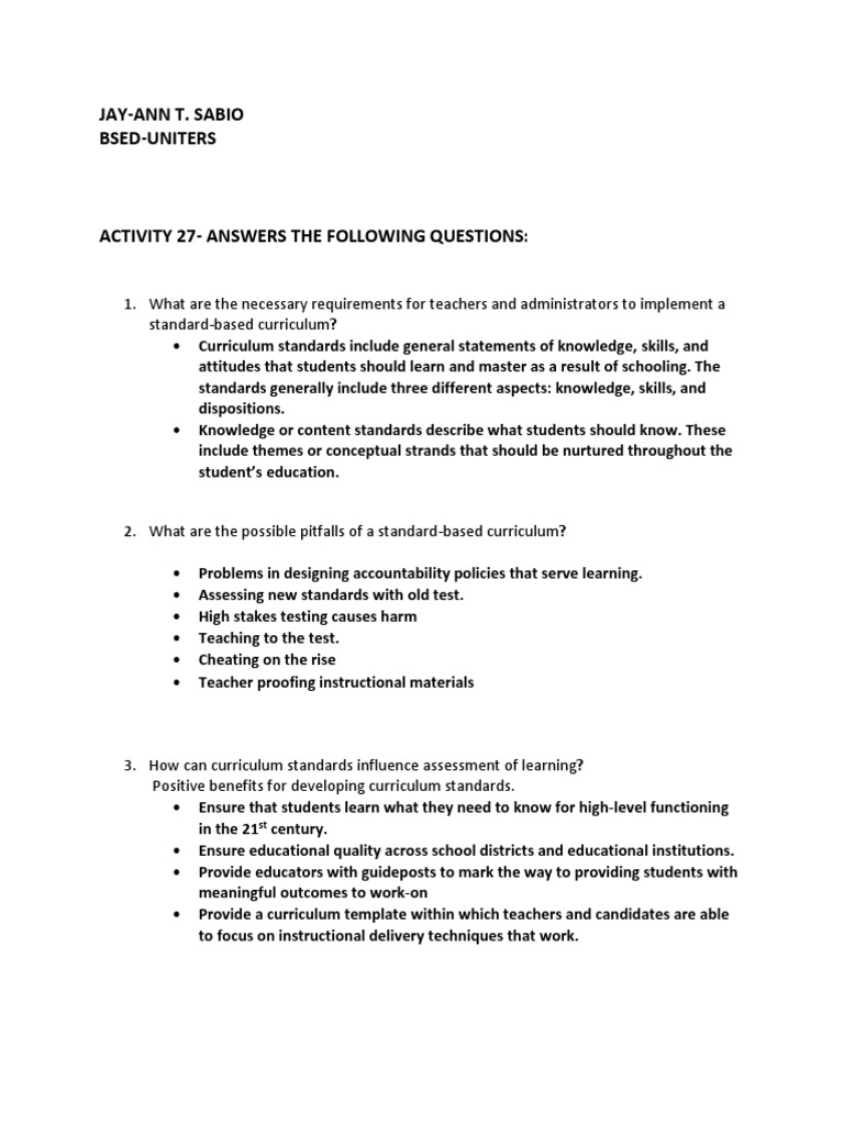 Final Curriculum | PDF | Educational Technology | Curriculum