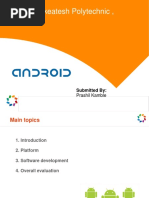 Yaghmour Embedded Android Workshop | PDF | Android (Operating System) | Java (Programming Language)