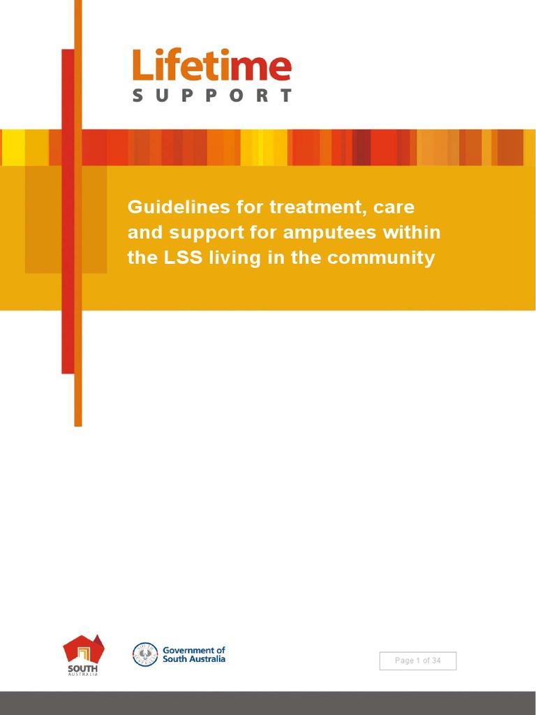 Amputee Care Guidelines for LSS Community | PDF | Prosthesis | Amputation