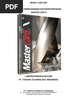 Modul Mastercam X5 | PDF | Komputer | Teknologi & Rekayasa