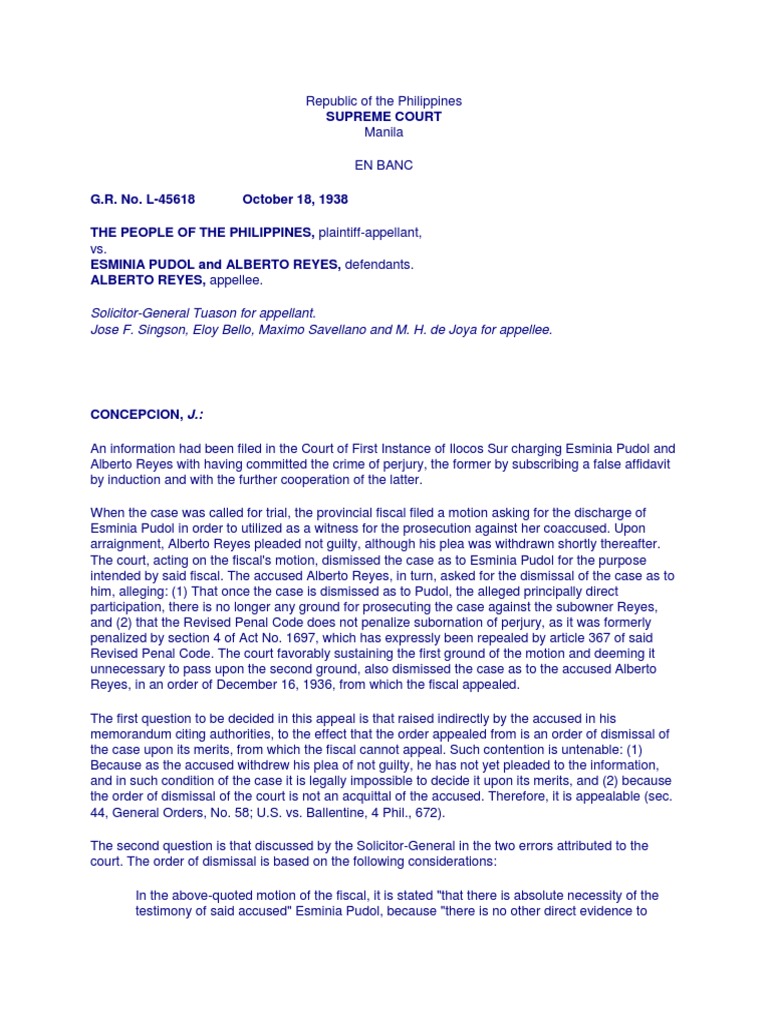 False Affidavit Cases | PDF | Perjury | Plea