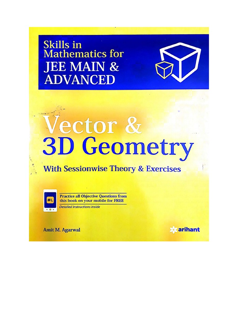 (IIT JEE) Amit M Agarwal - Arihant Vector and 3D Geometry Skills in ...