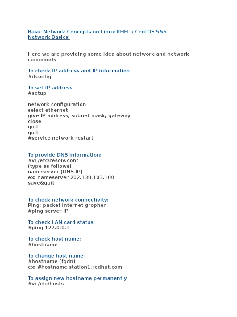 Linux Network Administration Basics | PDF | File Transfer Protocol ...