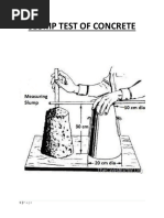 Slump Test Bst110 | PDF | Concrete | Materials