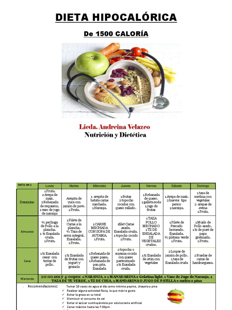 Menú de alimentacion balanceada | PDF | ensalada | Preparación de comida y bebida