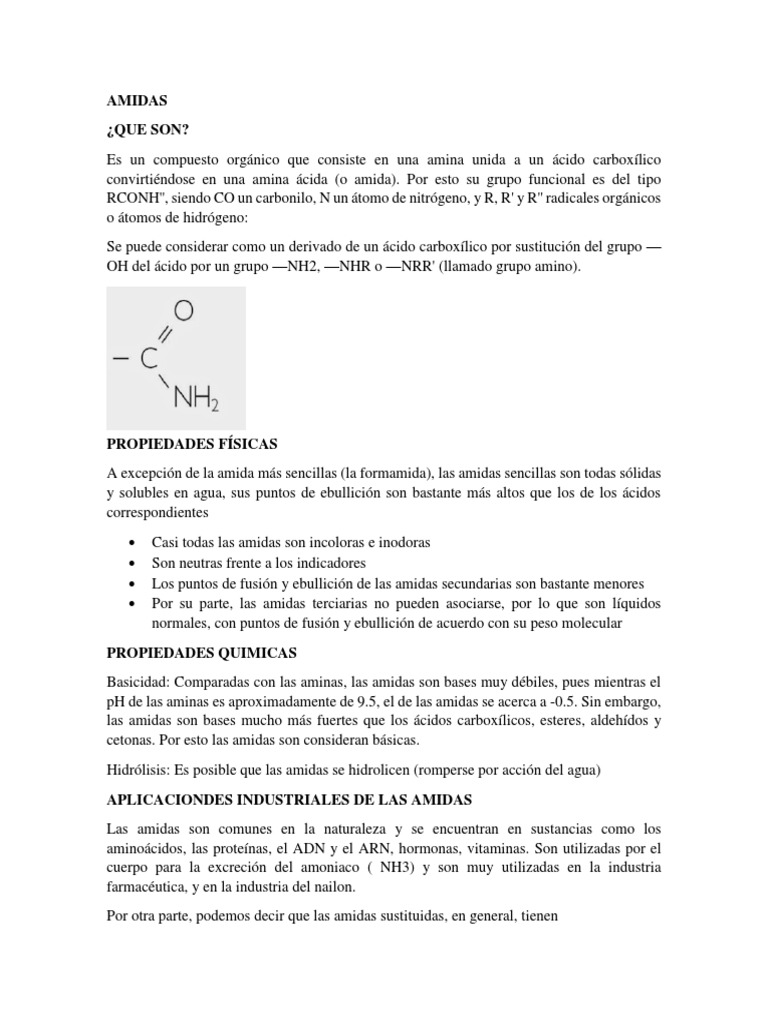 AMIDAS | PDF | Amida | Urea