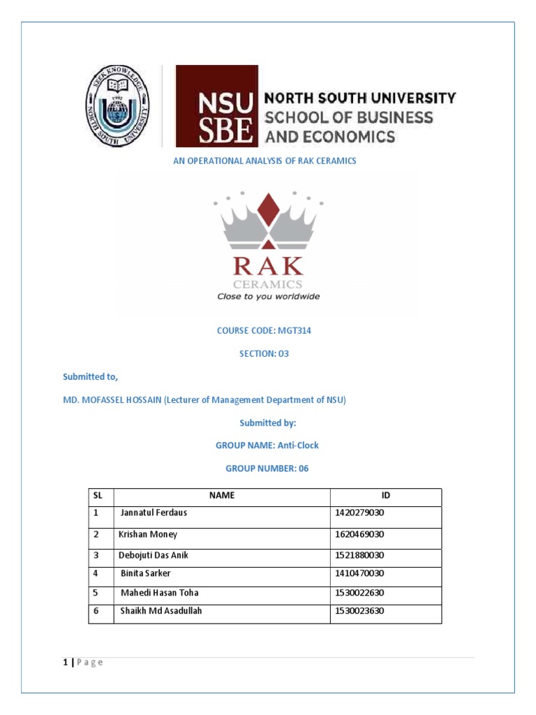 RAK | PDF | Economies | Business