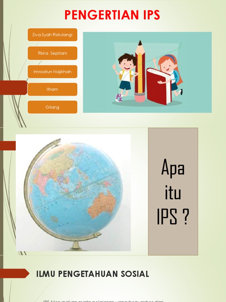 Pengertian Ips | PDF