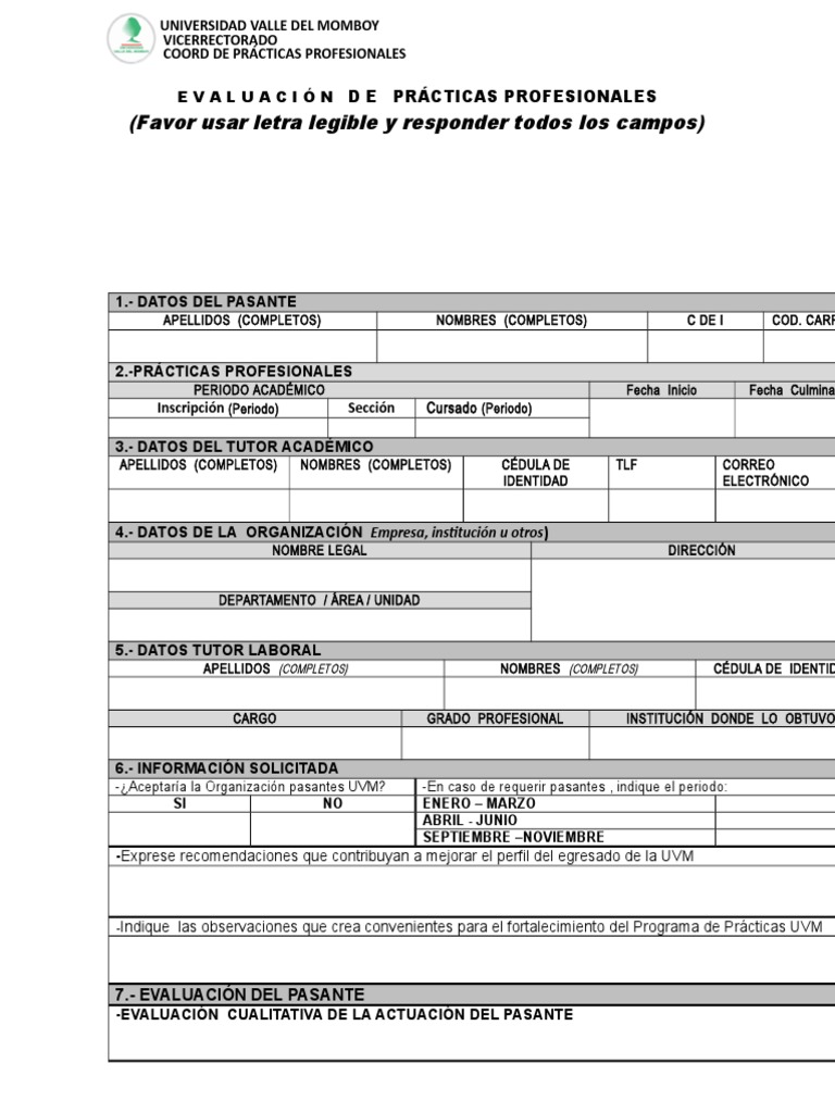 Formulario Practicas Laborales | PDF | Conocimiento