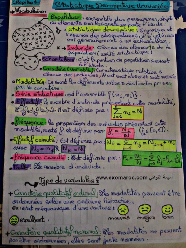 Résumé Statistique PDF | PDF