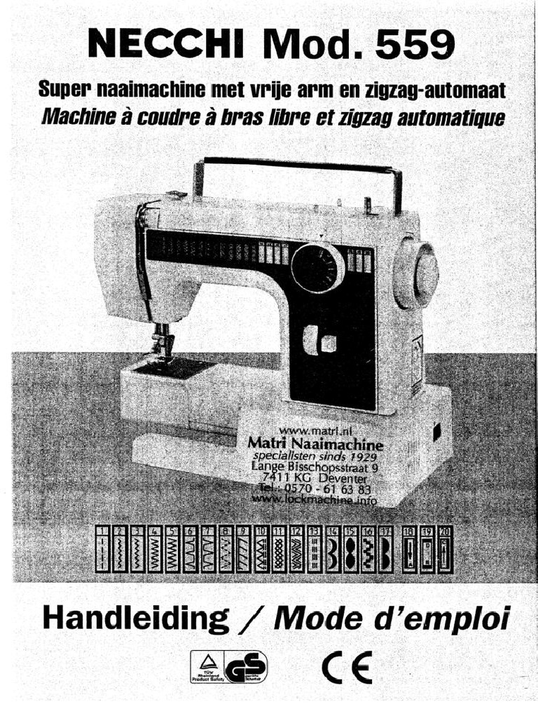 Necchi Mod 559 NL FR