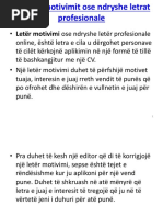 Model Kërkesë Për Punë | PDF