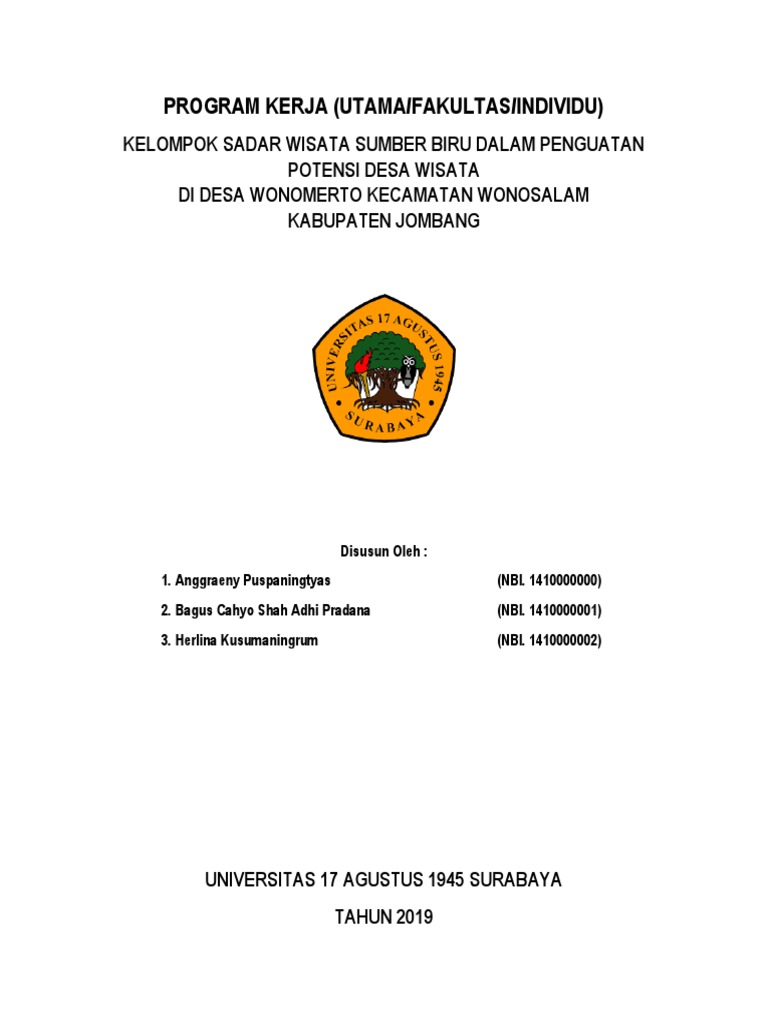 Contoh Proposal KKN-1 | PDF