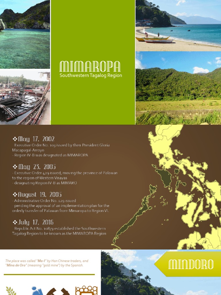 Mimaropa literature Philippines