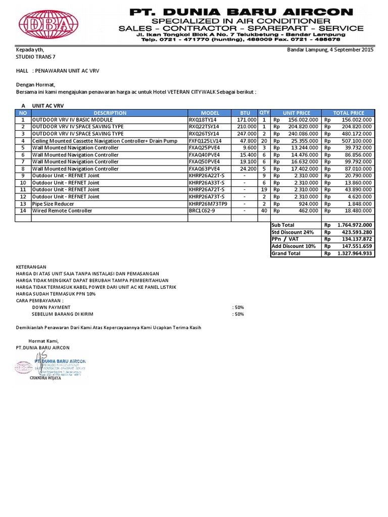 Rab Ac VRV PDF | PDF