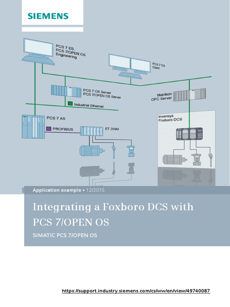PCS7 OpenOS 3rdparty Integration Foxboro en PDF | PDF | Operating ...