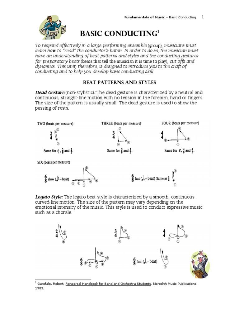 Basic Conducting PDF | PDF | Conducting | Sound