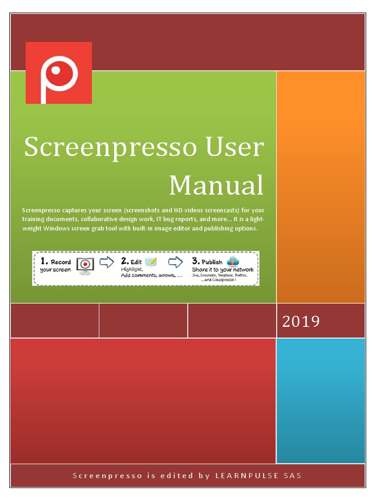 Screenpresso Help | PDF | Command Line Interface | Screenshot