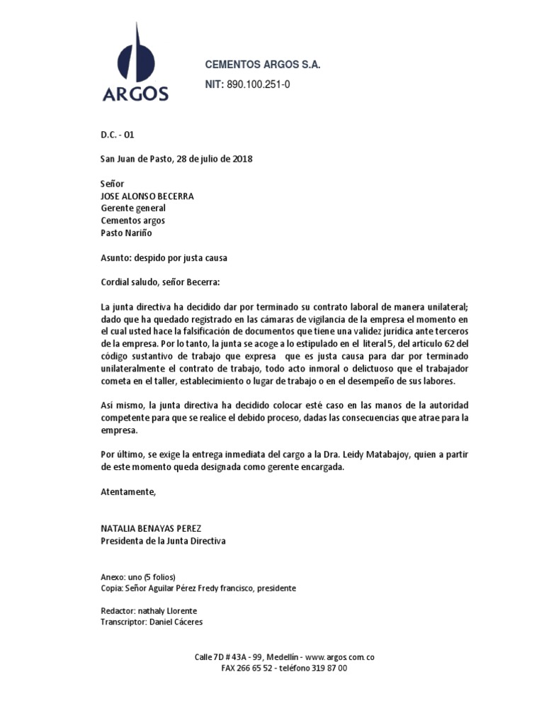 Cartas, Circulares y Memorandos 12358 | PDF | Business