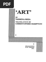 Art (The Play) - Yasmina Reza - English PDF | PDF | Entertainment (General)