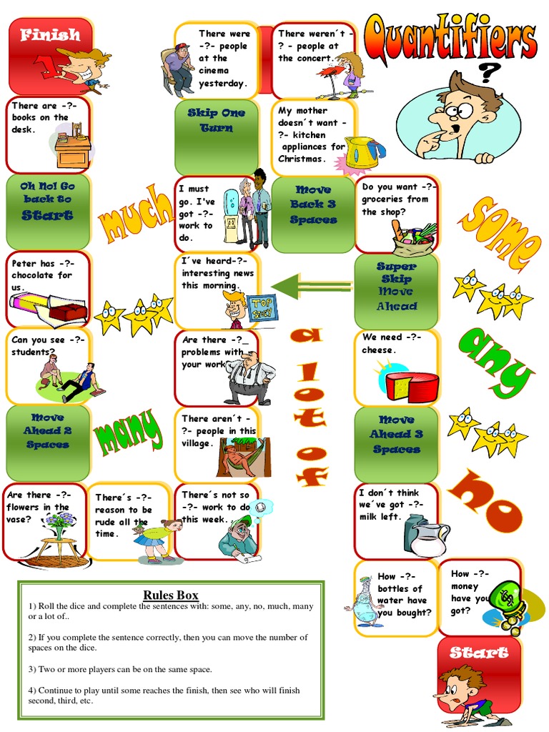 Quantifiers Board Game PDF | PDF | Leisure