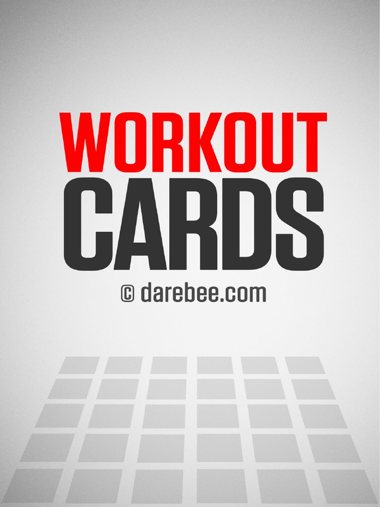 Workout Cards PDF | PDF