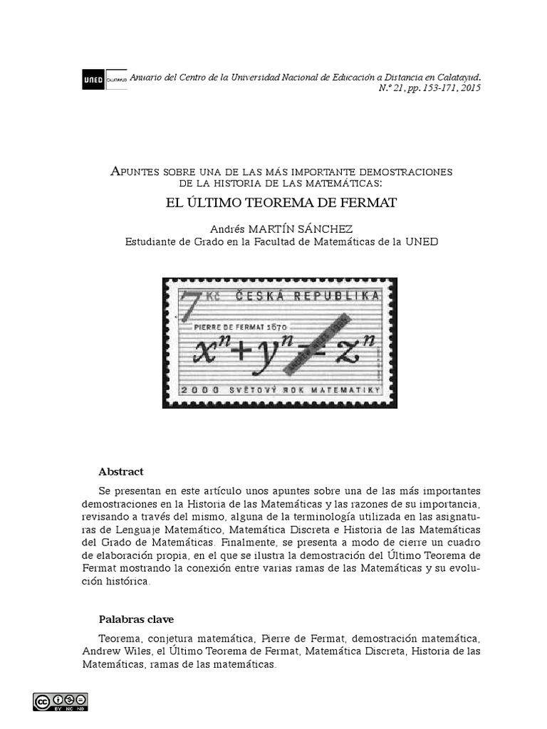 Ultimo teorema de fermat | El último teorema de Fermat | Prueba matemática