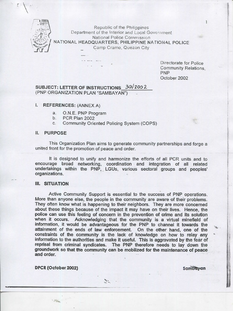 Loi 30-02 Sambayan PDF | PDF