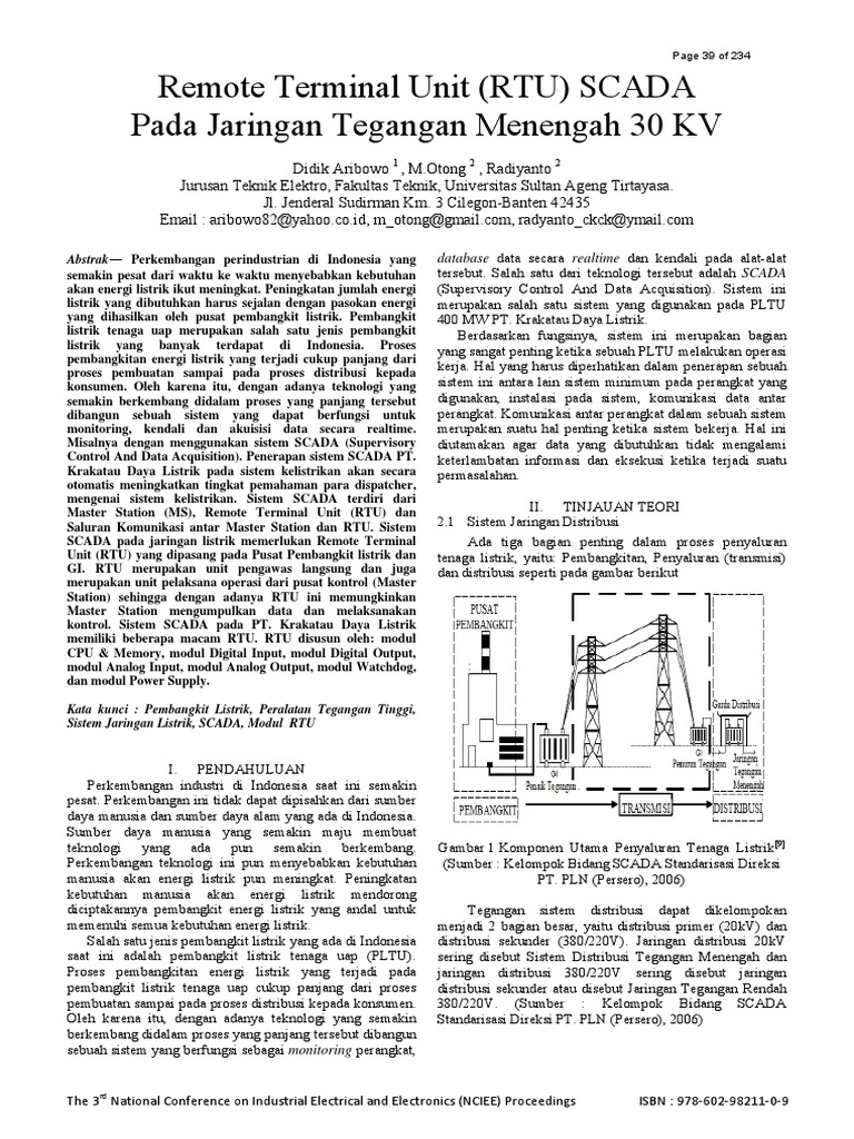 RTU Lengkap PDF | PDF