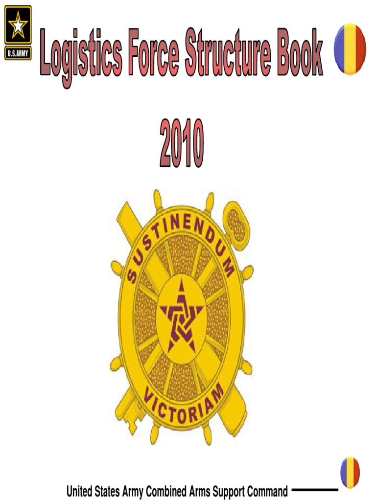 Logistics Force - Structure - Book FEB 10 | PDF | United States Army ...