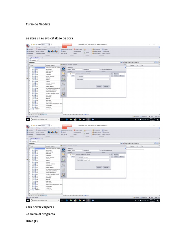 Curso de Neodata | PDF