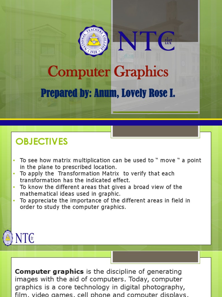 Mathematics in Computer Graphics | PDF | Computer Graphics | Geometry