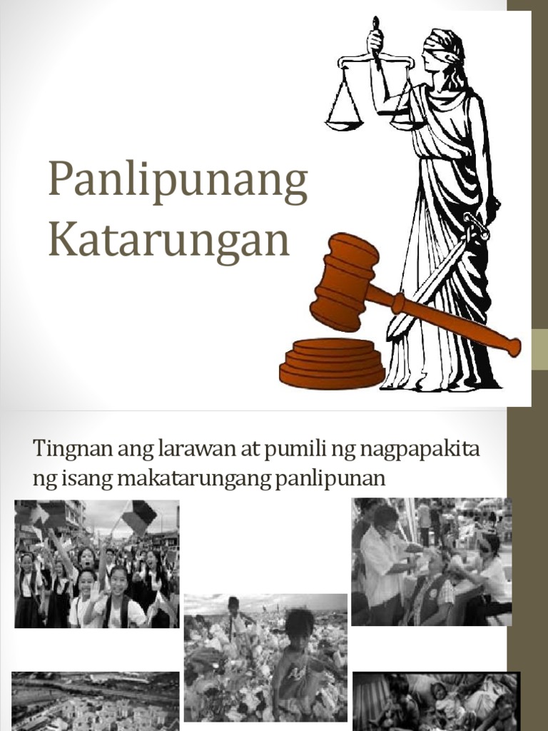 Panlipunang Katarungan | PDF