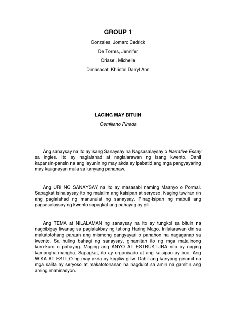 Laging May Bituin | PDF